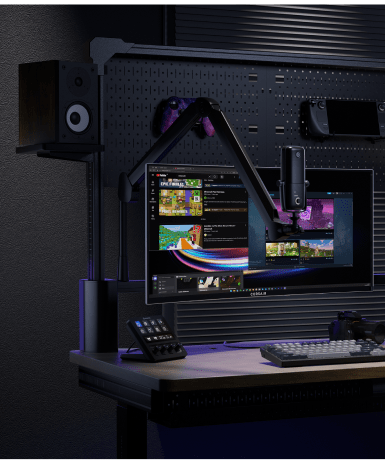 Platform:4 Elevate Desk - Black